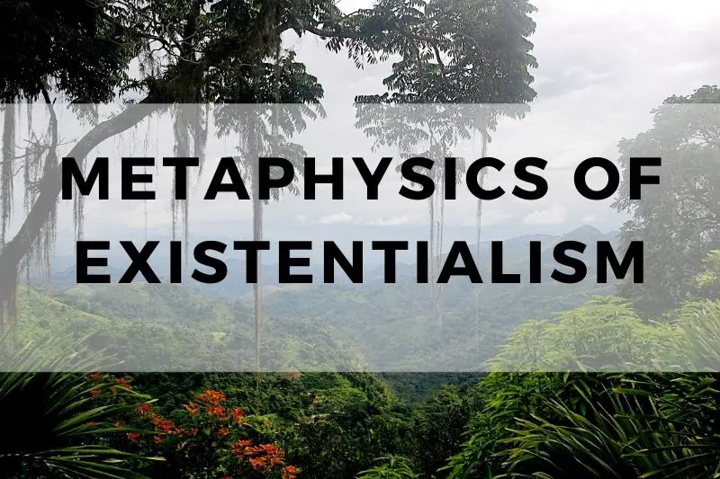 Exploring the Metaphysical Underpinnings of Existentialism - MAY ...